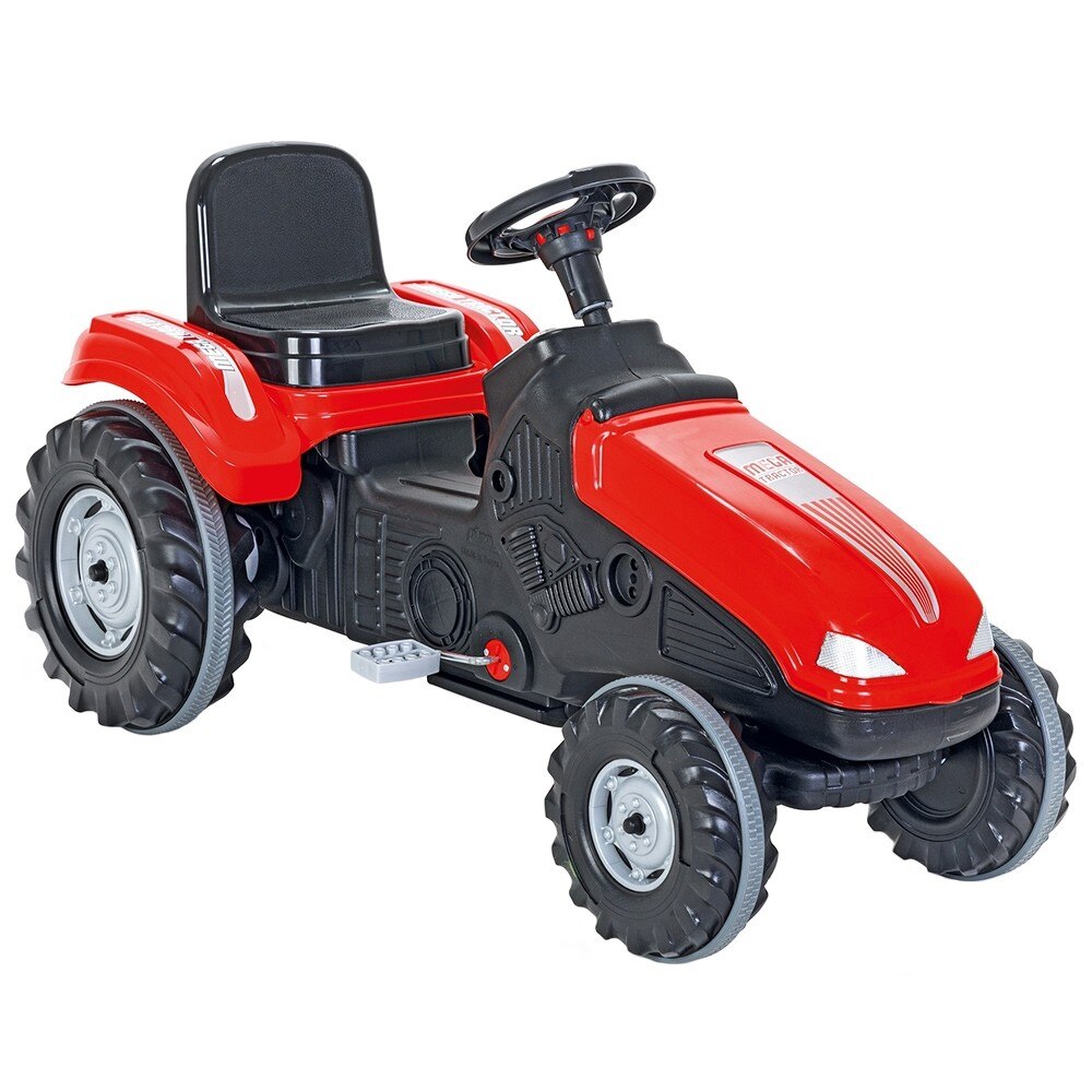Pedálos traktor Pilsan Mega 07-321 piros, 53,5 x 114 x 64 cm - eMAG.hu