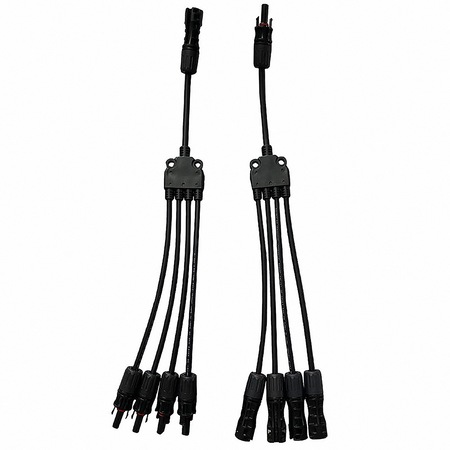 Set 2 cabluri conector paralel solar, Splitter, IP67, conector MC4, instrument pentru conectarea ...
