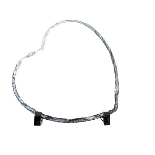 Placa ardezie personalizata in forma de inima, Iti multumesc ca exiti ...