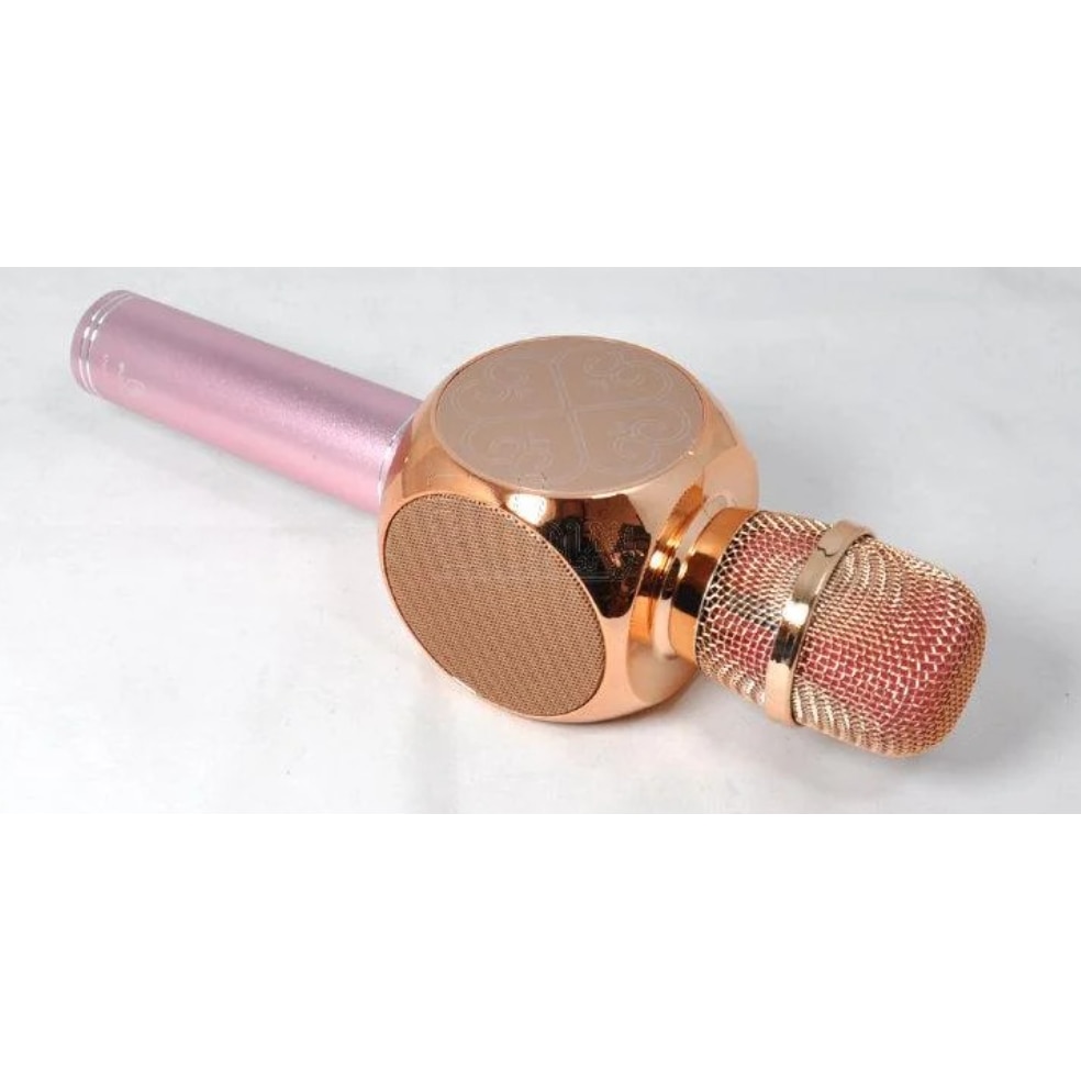 Microfon Karaoke cu Bluetooth 4.0, 6 W, 4Ω, 100Hz - 10kHz, Acumulator ...