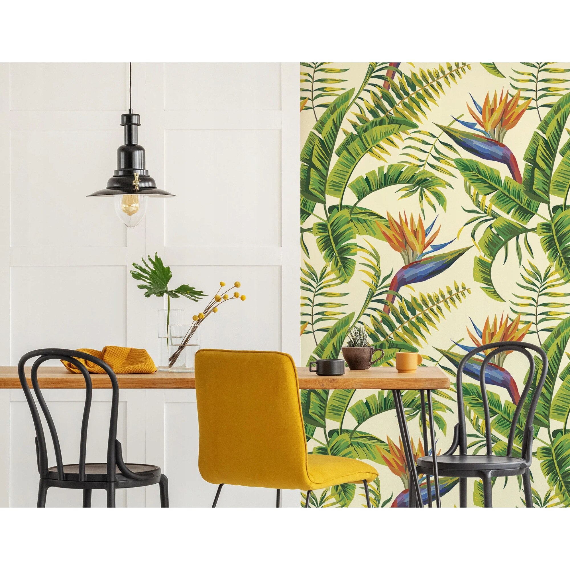 Tapet netesut (vlies) Jungla exotica 100 x 255 cm - Adeziv inclusiv 468 ...
