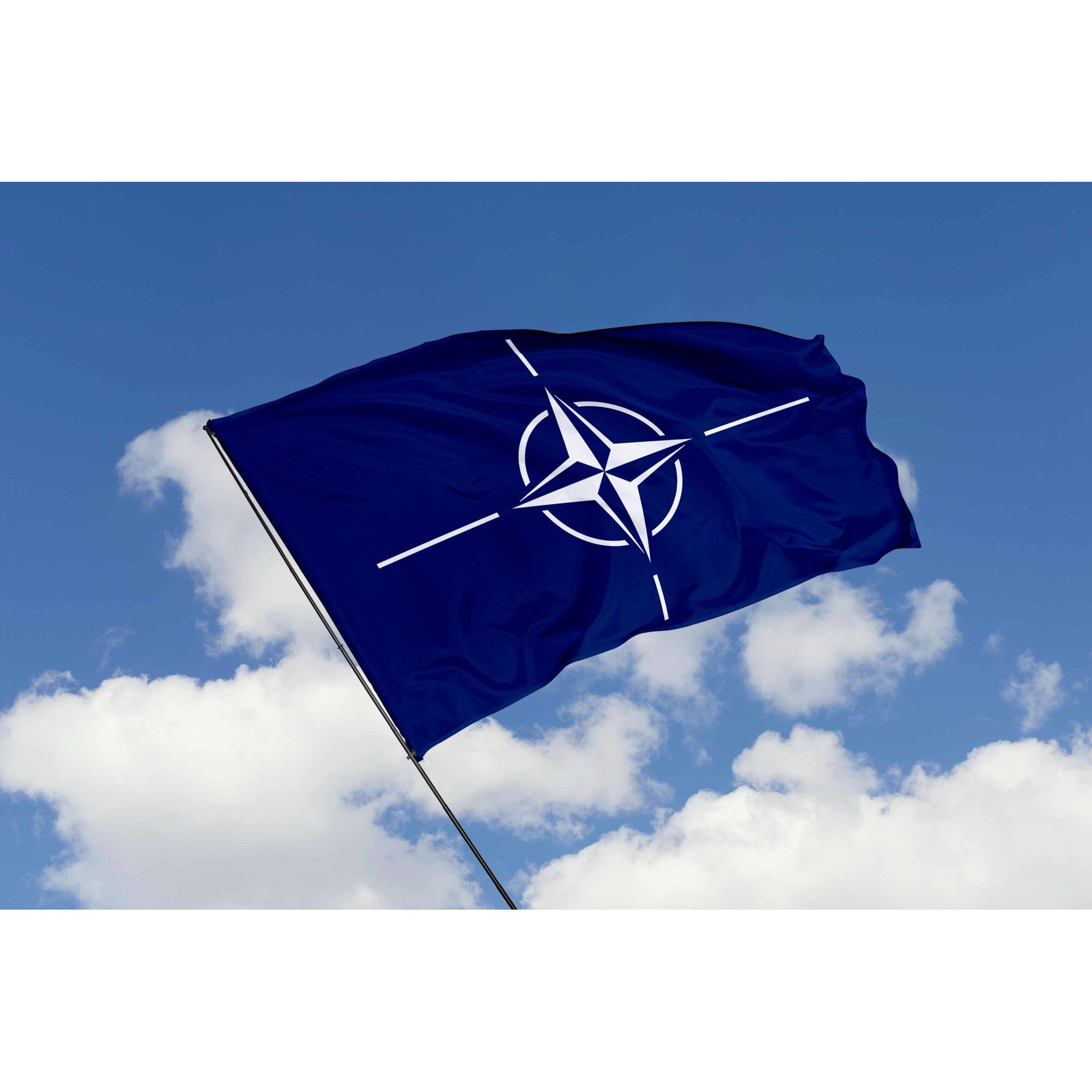 Steag NATO, TIDA-R0, Poliester, 100 x 150 cm - eMAG.ro