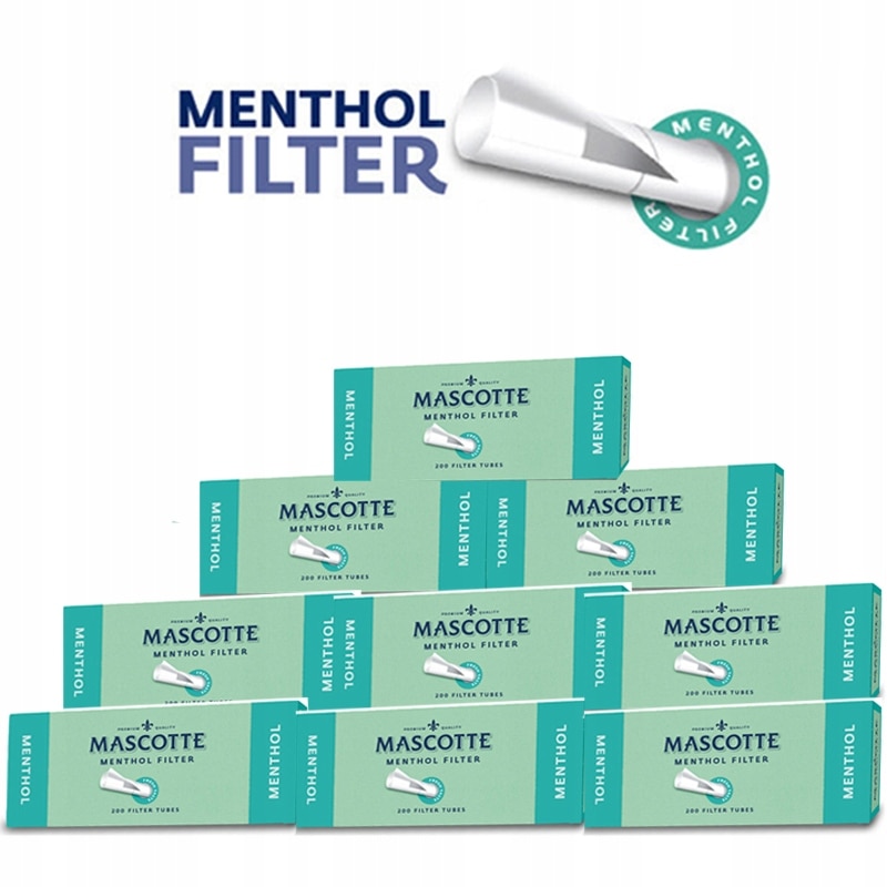 Set tuburi de tigari mentolate, Mascotte, 10 x 200 buc - eMAG.ro