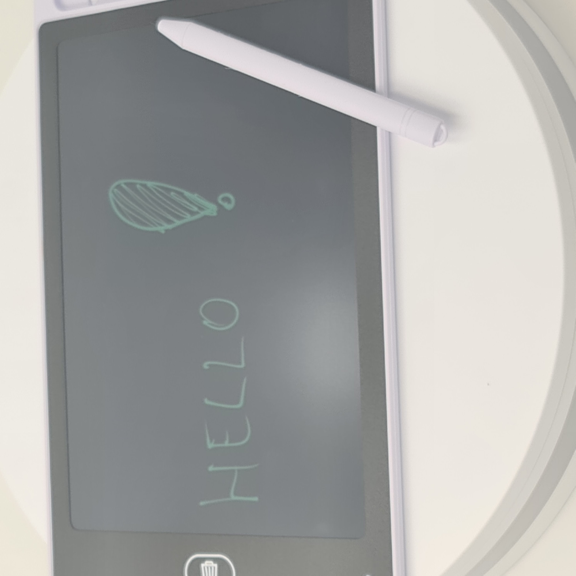 Tableta grafica, copii, pix, LCD, 27 x 12 cm, alb, XXL, Dalimag - eMAG.ro