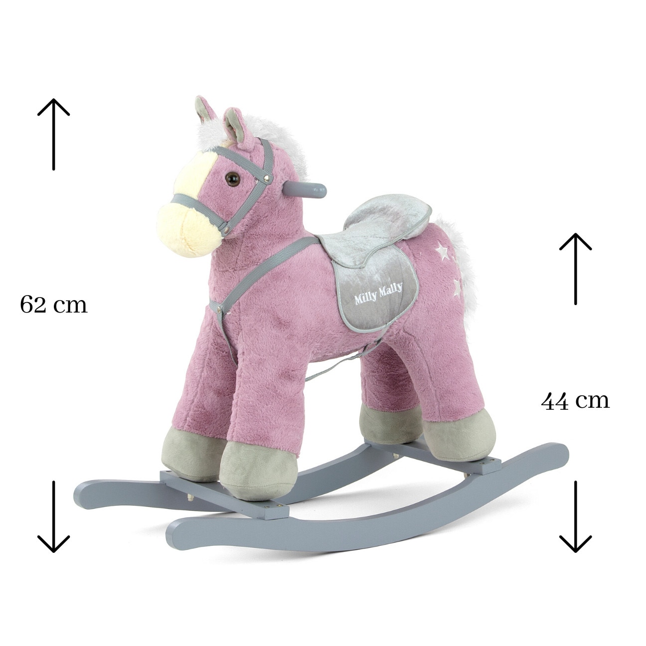 Balansoar pentru copii Milly Mally, PePe, Model cal, Plus/Lemn, 3-5 ani ...