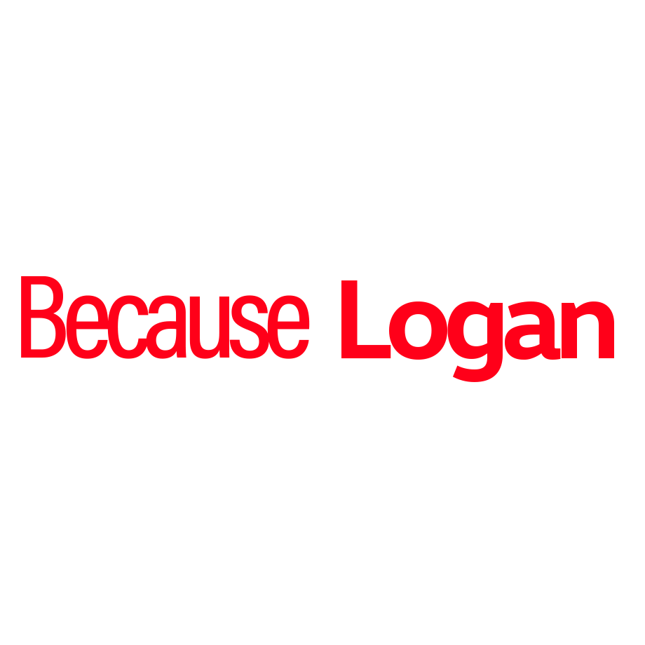 Sticker auto pentru parbriz Because Logan, 50 cm, Rosu - eMAG.ro