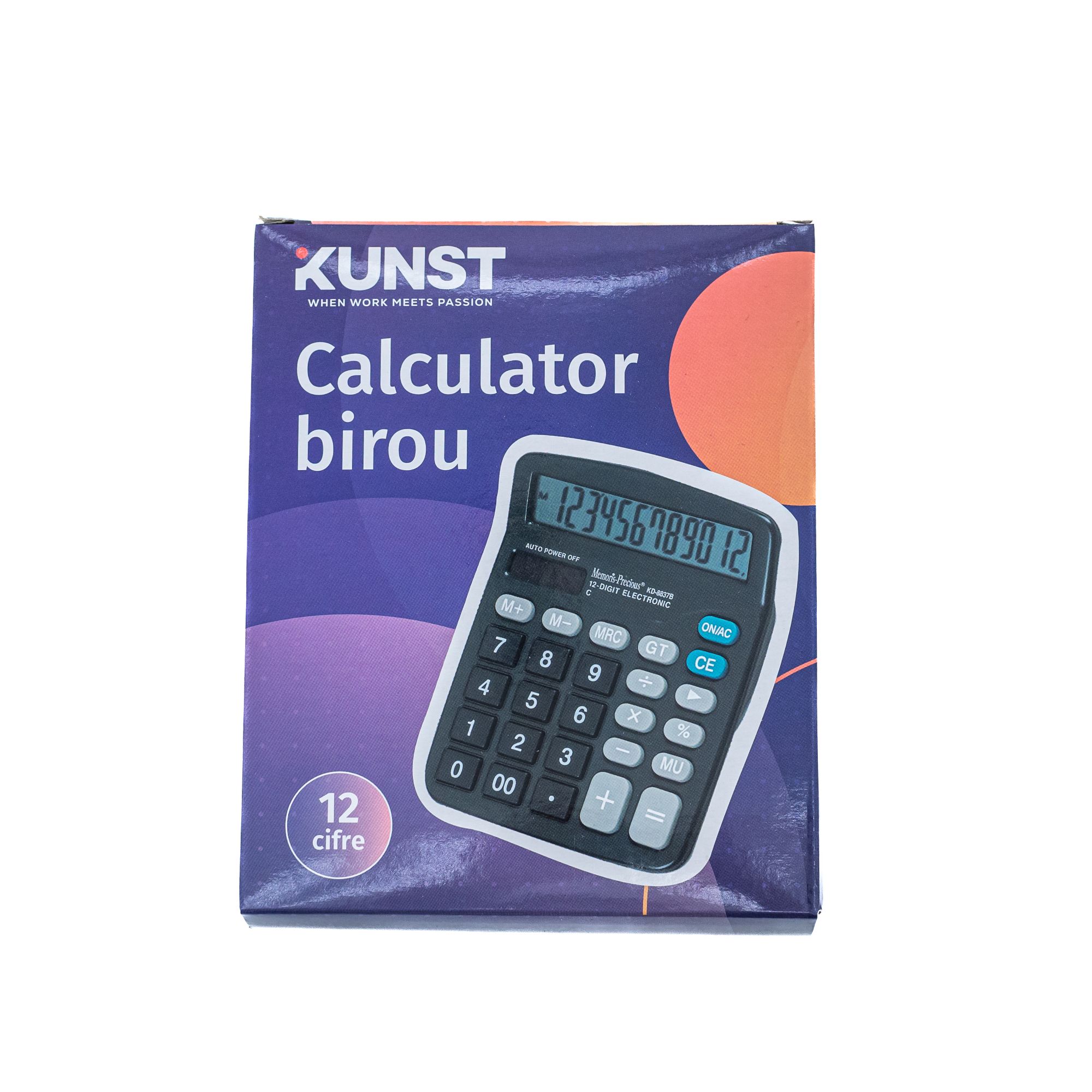 Calculator de birou, KUNST, 12 digit - eMAG.ro