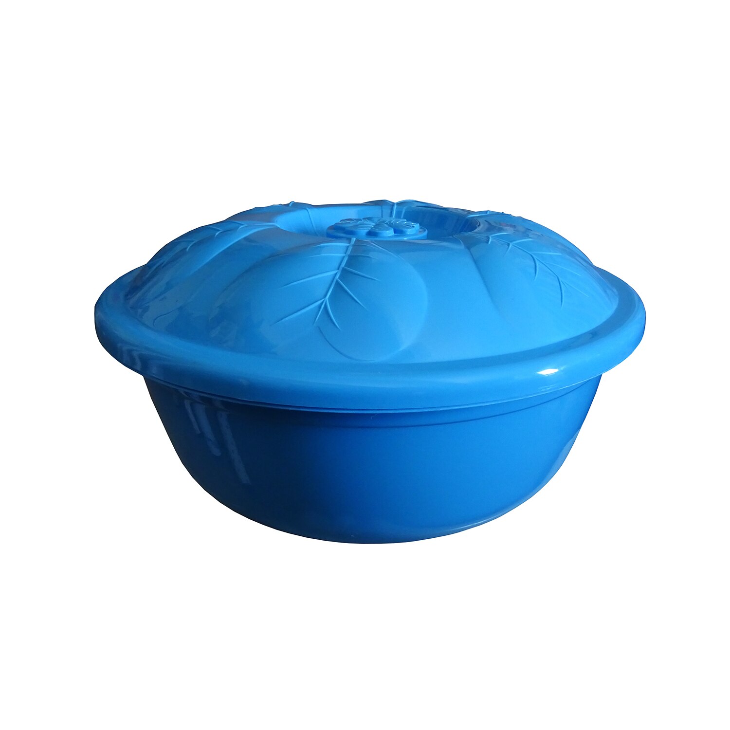 Lighean rotund cu capac ND, 8 Litri, 33x13 cm, LC2, Albastru - eMAG.ro