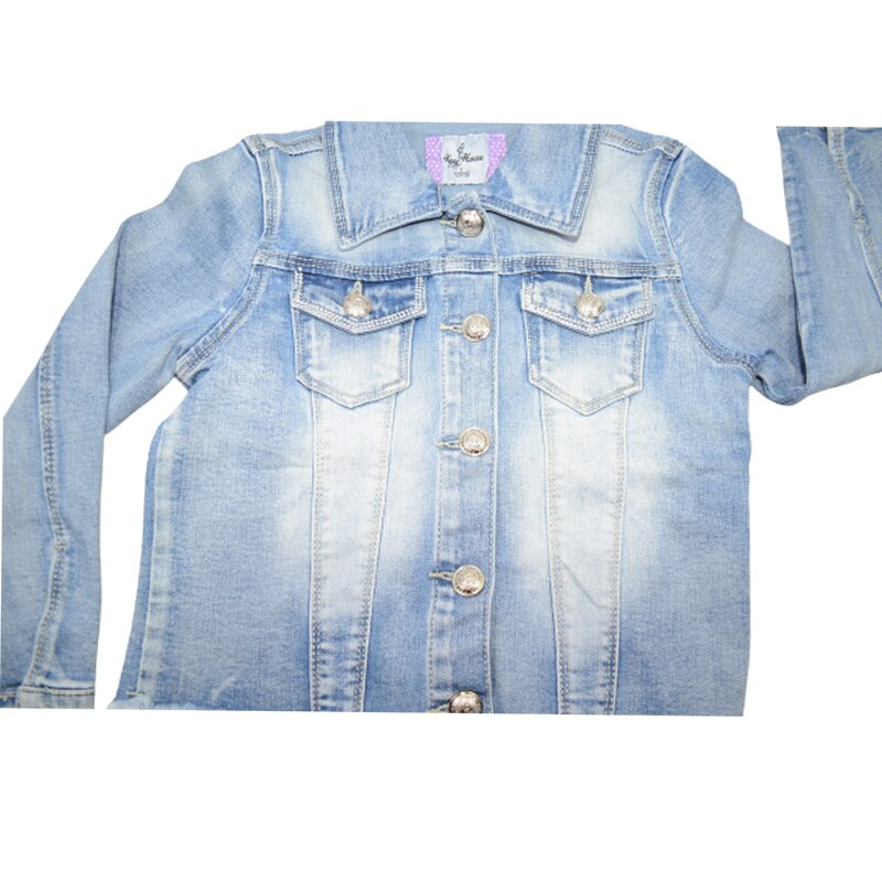 Geaca de blugi pentru fete Happy House HPH-4-134-140, Albastru 134-140 ...