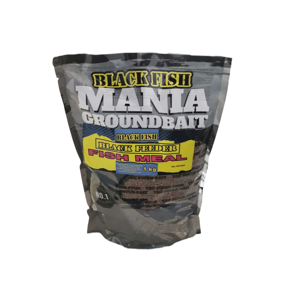 Nada pescuit 1kg, Black Fish, Black Feeder Aroma Fish Meal - eMAG.ro