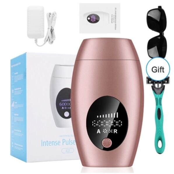 Epilator IPL OEM A110, 600.000 pulsatii, display LCD, senzor nuanta ...
