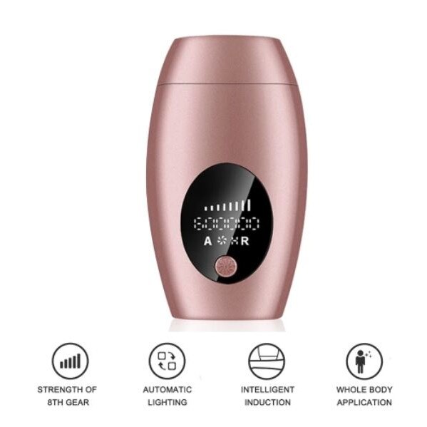 Epilator IPL OEM A110, 600.000 pulsatii, display LCD, senzor nuanta ...