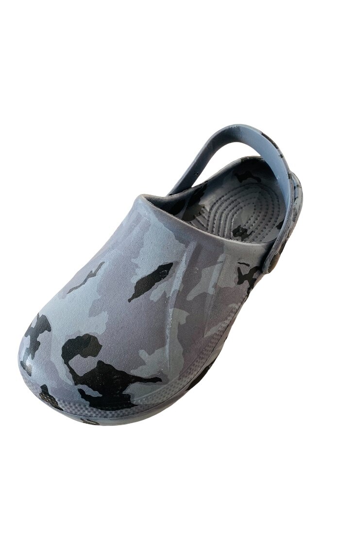 Saboti pentru gradina, gri, marimea 45, model camuflaj - eMAG.ro