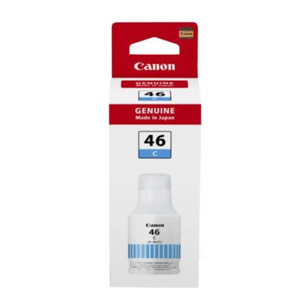 Flacon cerneala Original Canon GI-46C Cyan 14000 pagini - eMAG.ro