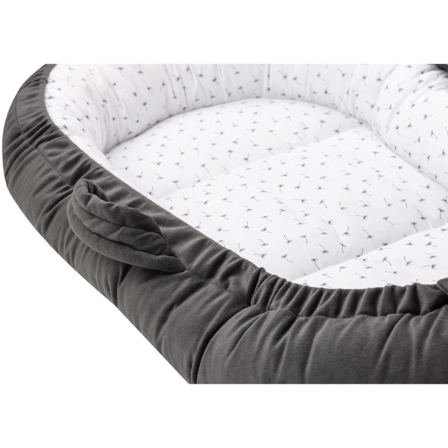 Cosulet bebelus pentru dormit Lajlo, Baby nest, 90 x 60 cm, Gracile ...