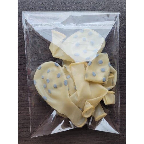 Set 10 baloane latex transparente cu buline argintiu 30 cm - eMAG.ro