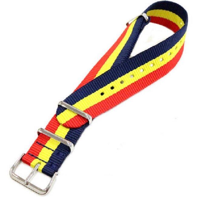 Curea textila ceasuri sport NAT12 - 18mm, velcro - eMAG.ro