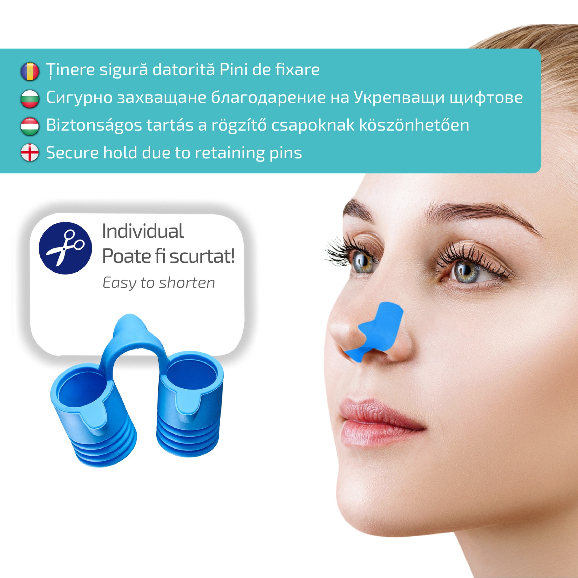 Set Dilatator Nazal, Nasivent, Sport, Marimea Universala, 5 Buc ...