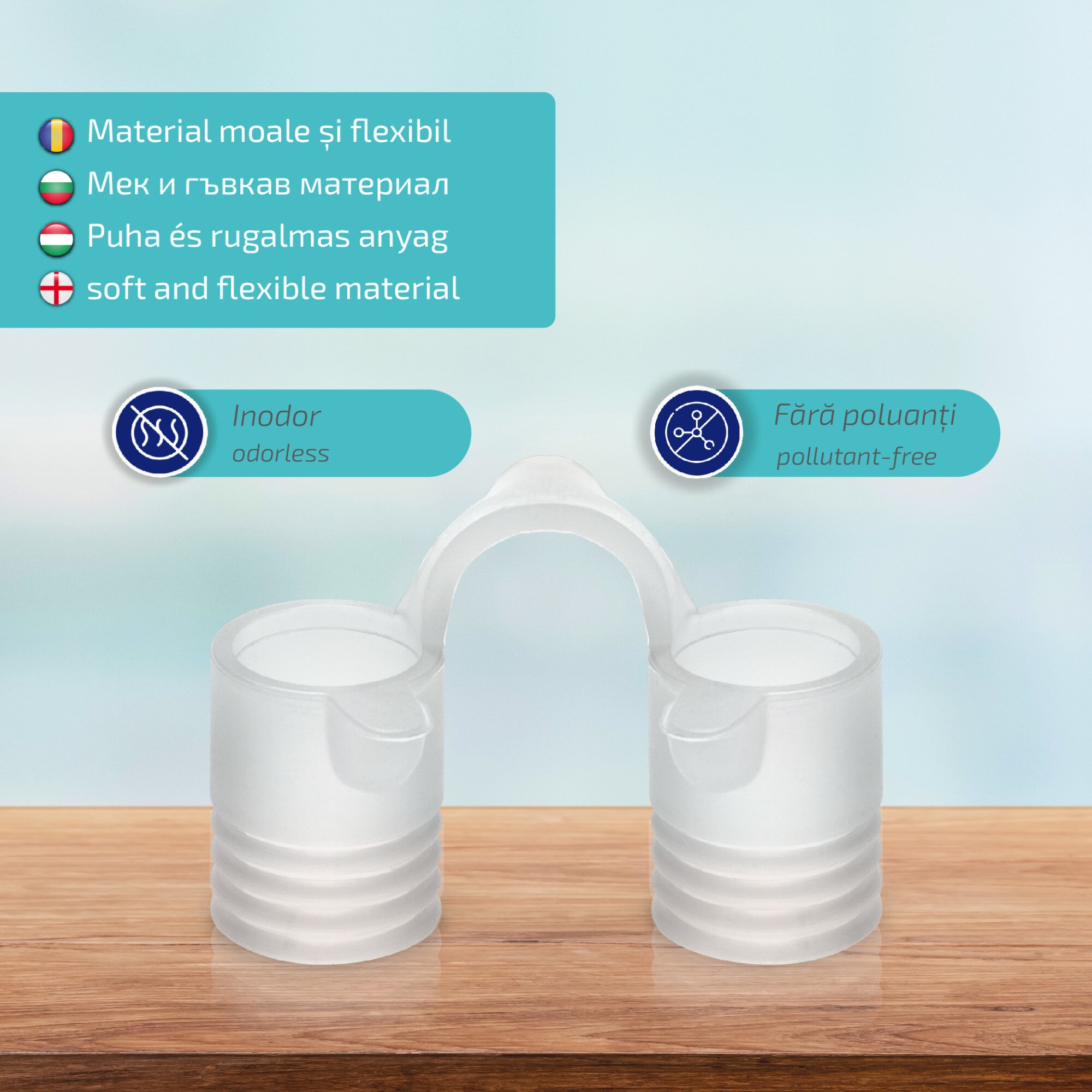 Set Dilatator Nazal, Nasivent, Tube Plus, Marimea S, 2 Buc, alb - eMAG.ro