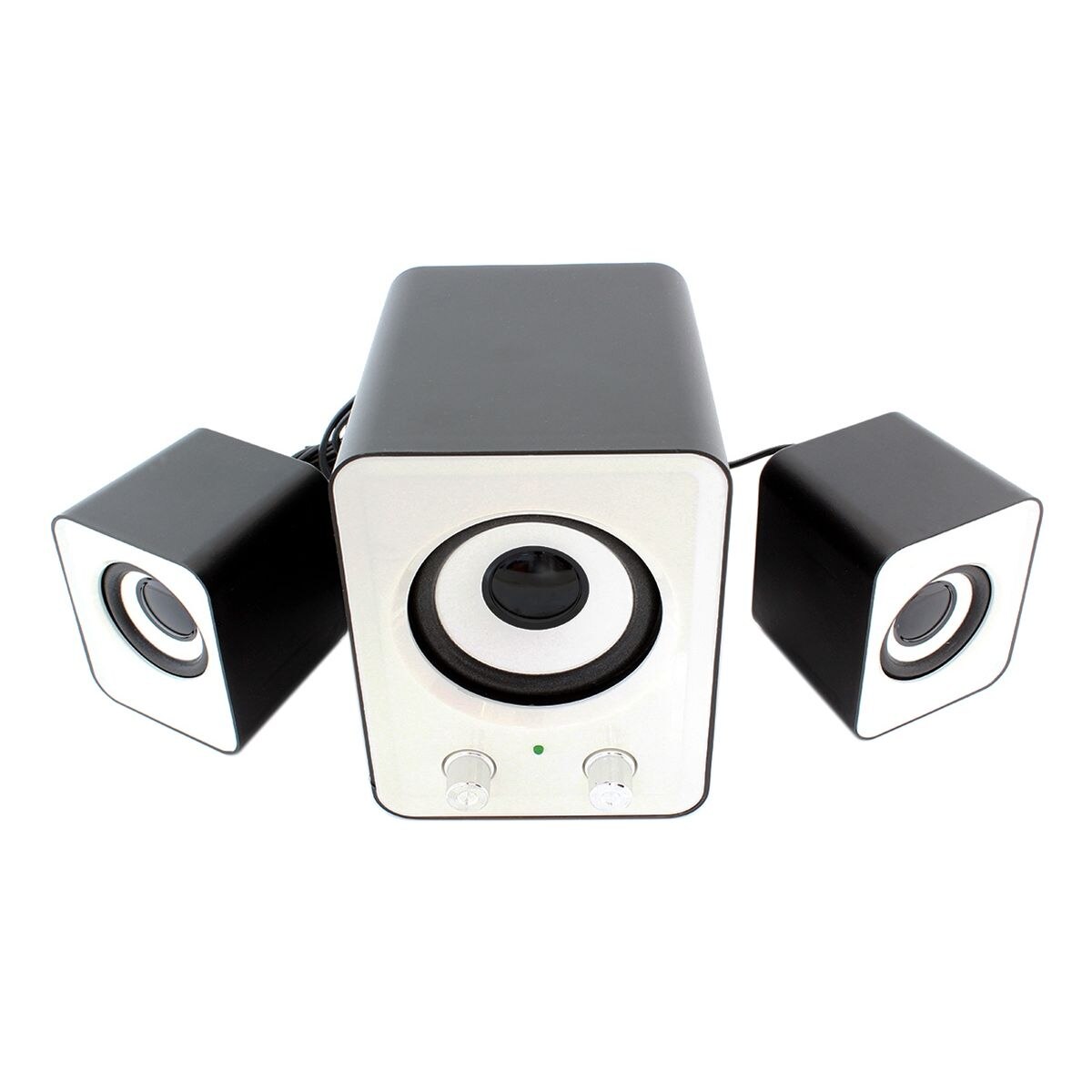 Boxe Stereo 2.1, Conectare USB & Jack, 5W + 2 x 3W - eMAG.ro