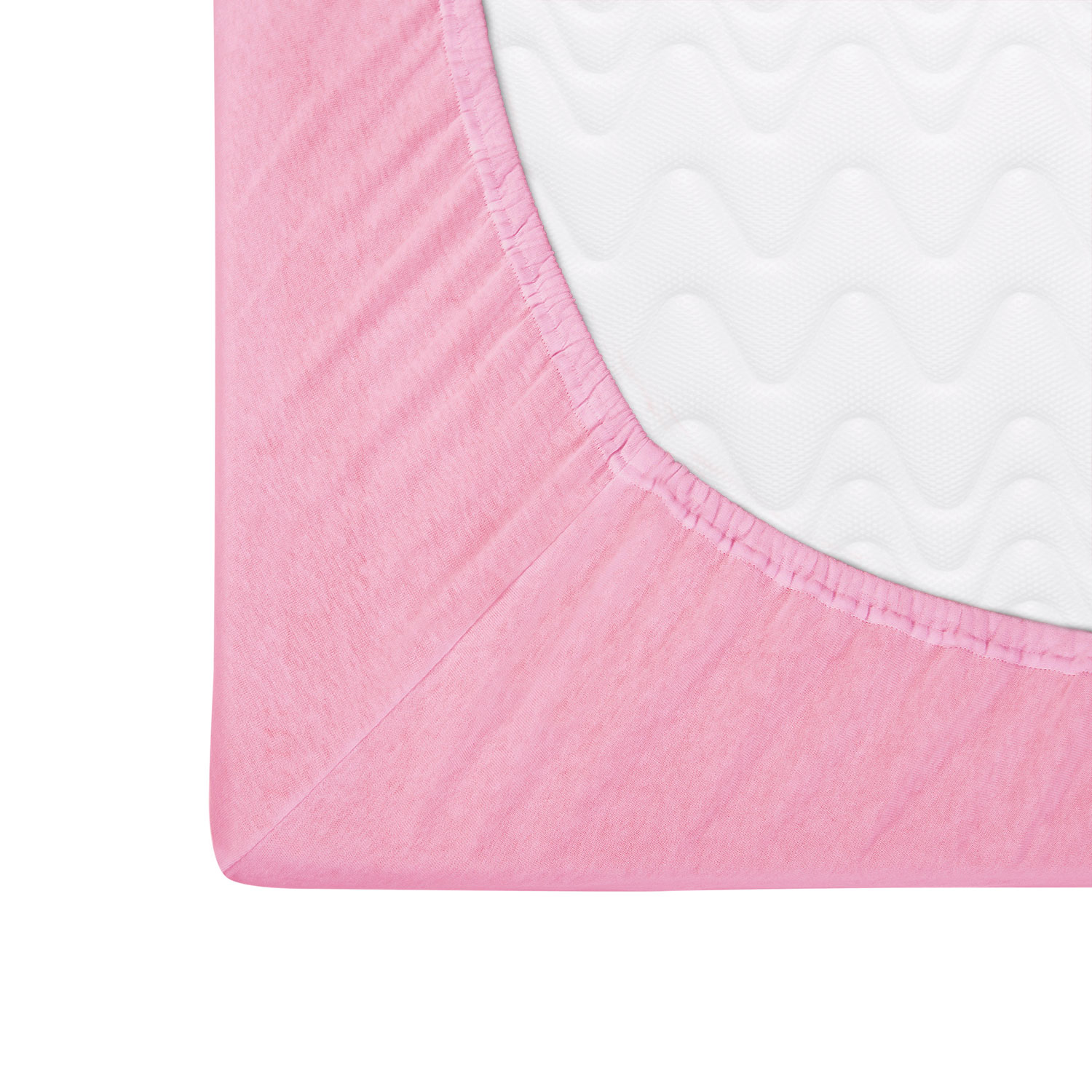 Cearceaf cu elastic, Darymex, Jerseu, 60x120 cm, Roz deschis - eMAG.ro