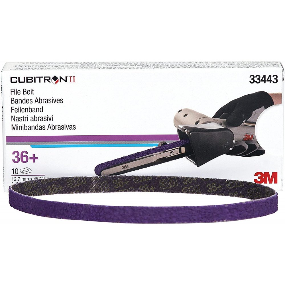 Комплект от 10 абразивни ленти 3M Cubitron II File Belt, P36 - eMAG.bg