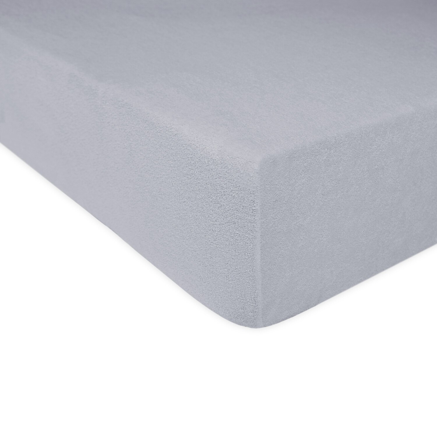 Cearceaf din frotir cu elastic Darymex, 90x200 cm, Gri - eMAG.ro