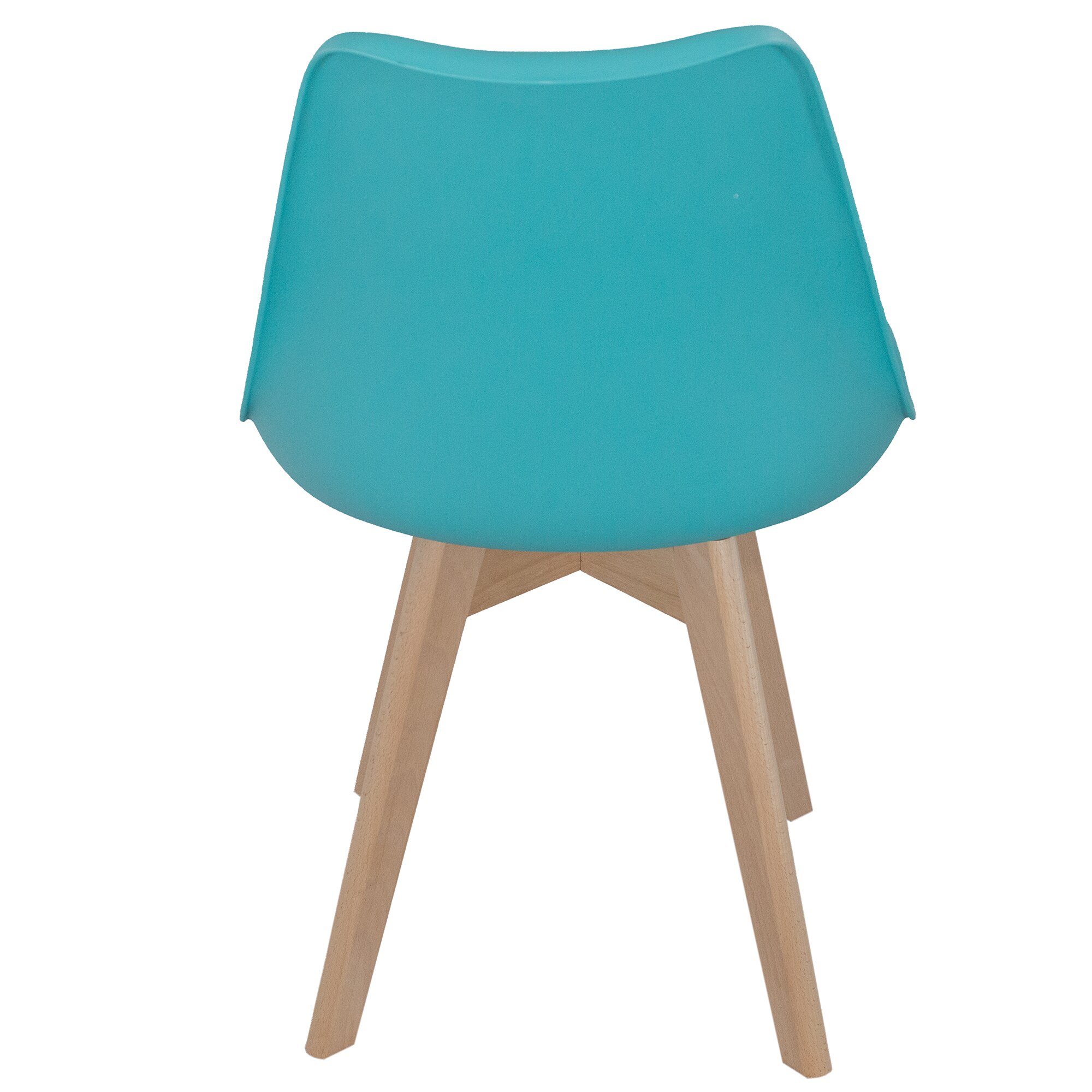 Scaun DENVER Stockholm, turcoaz, model scandinav, sezut tip scoica ...