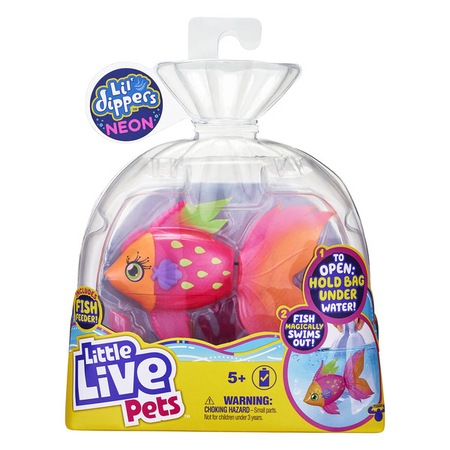 Jucarie interactiva Little Live Pets - Pestisor colorat Pippy Pearl ...