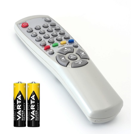 Telecomanda TV compatibila Samsung, 00104K, alba, baterii incluse - eMAG.ro