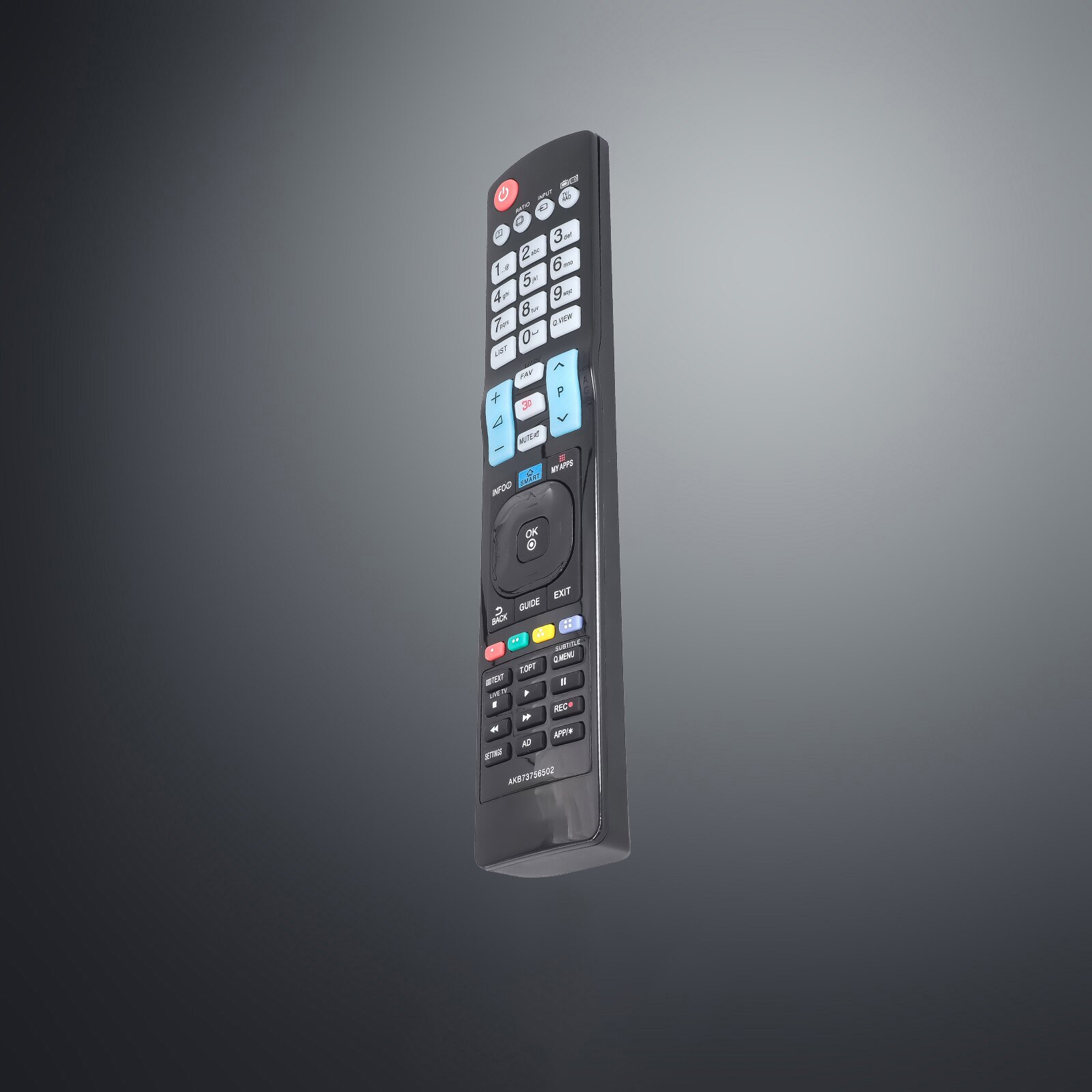 Telecomanda pentru TV, Compatibila LG Smart, LCD AKB73756502, 3D, My apps, Smart, neagra ...