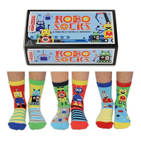 Set 6 sosete copii Robo Socks - eMAG.ro