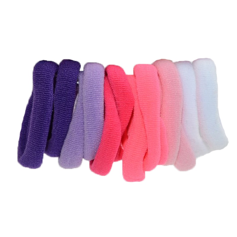 Set XII elastice de par pentru fete Mini Junior ELA17, Multicolor - eMAG.ro