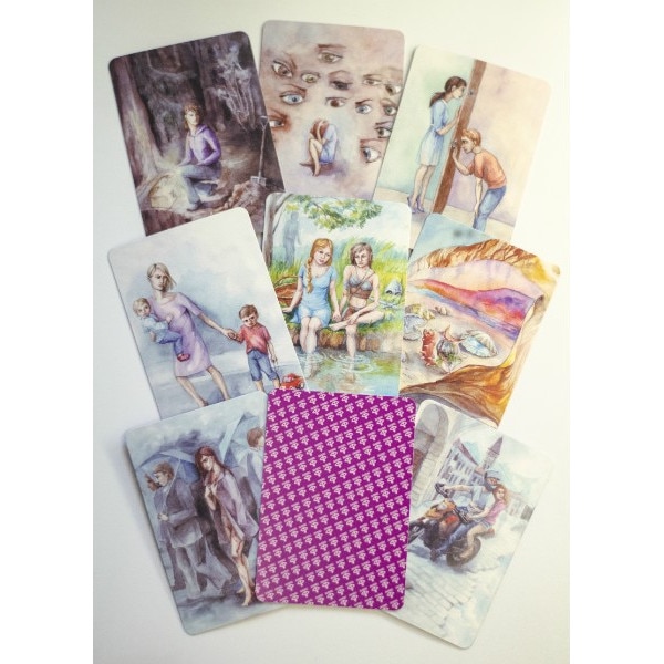 Set 64 Carduri metaforice Despre tine, Instrument in psihologie, carton ...