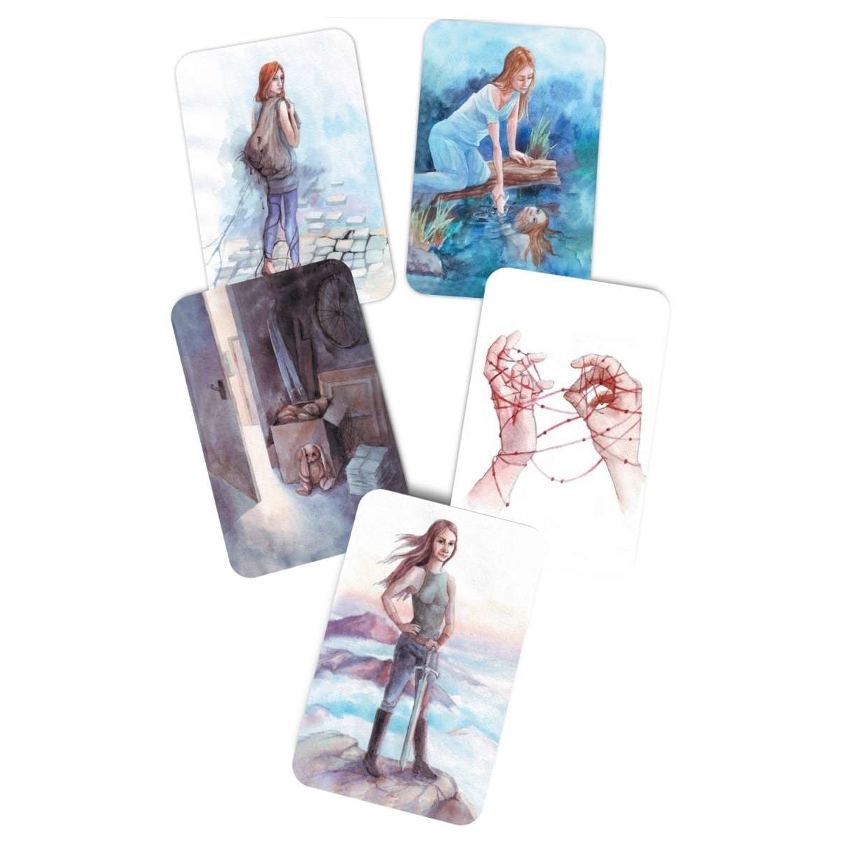 Set 64 Carduri metaforice Despre tine, Instrument in psihologie, carton ...