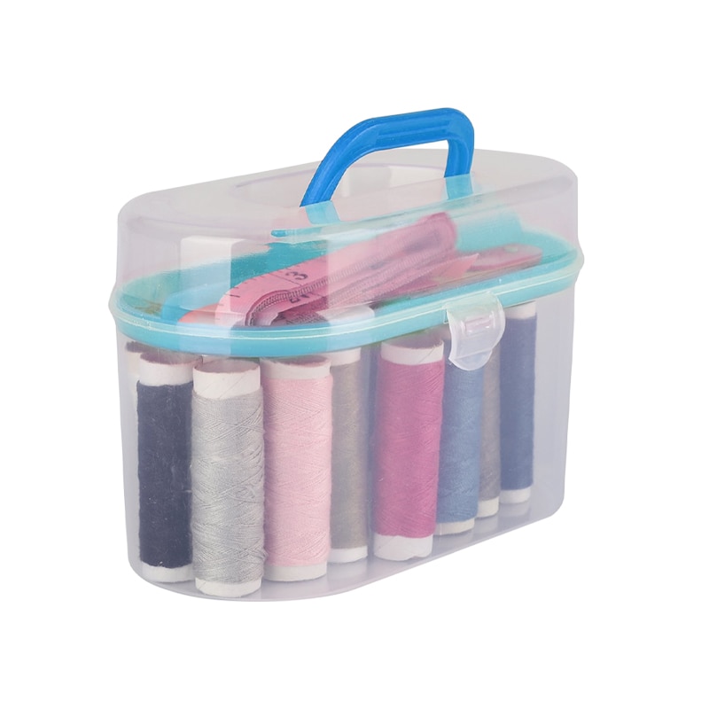 Kit de cusut M070B, Ata si ace de siguranta, Multicolor - eMAG.ro