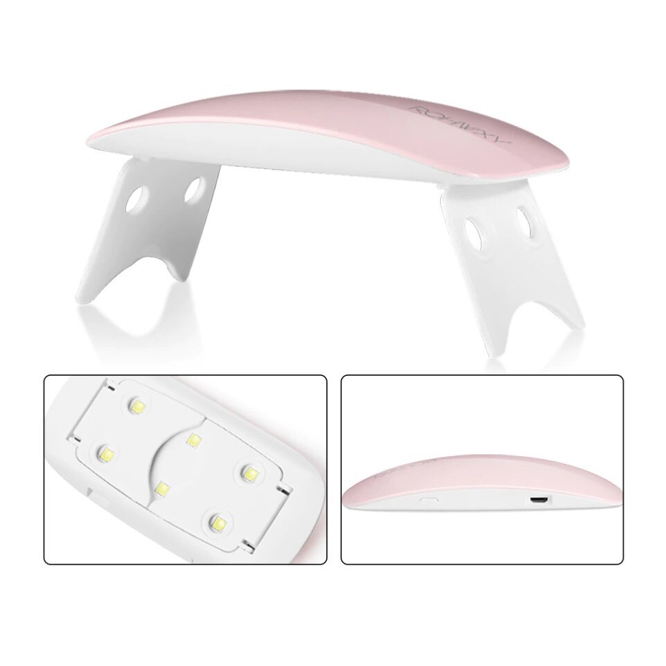Lampa UV LED 6W SUN Mini Roz, Sela - eMAG.ro