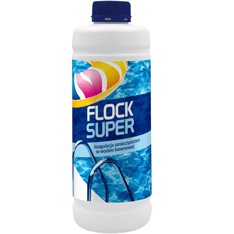 Substanta pentru piscina Flock Super, Pentru coagulare, 1L - eMAG.ro