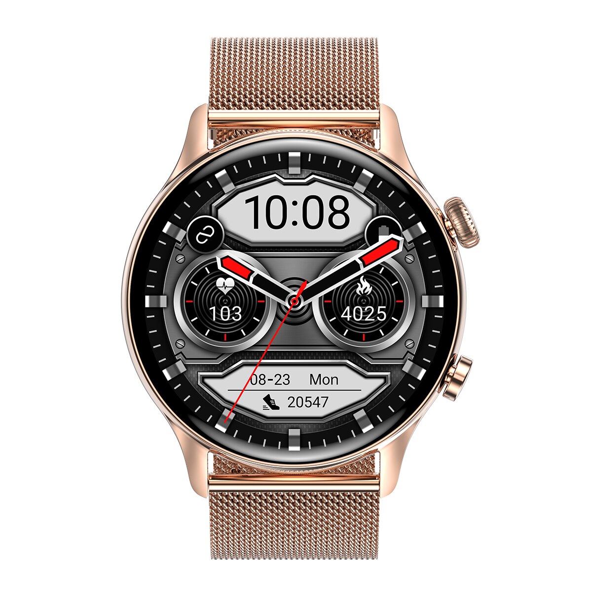 Часовник Smartwatch AMOLED Always ON Display ViBE™ GMT, Bluetooth, HD ...