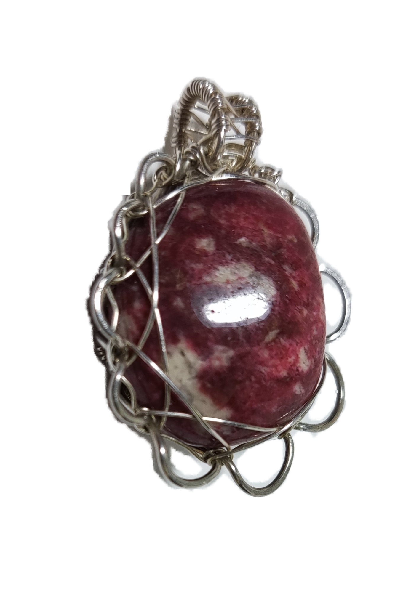 Pandantiv Love Therapy, Thulit norvegian, Rosietic, 3.5 cm - eMAG.ro