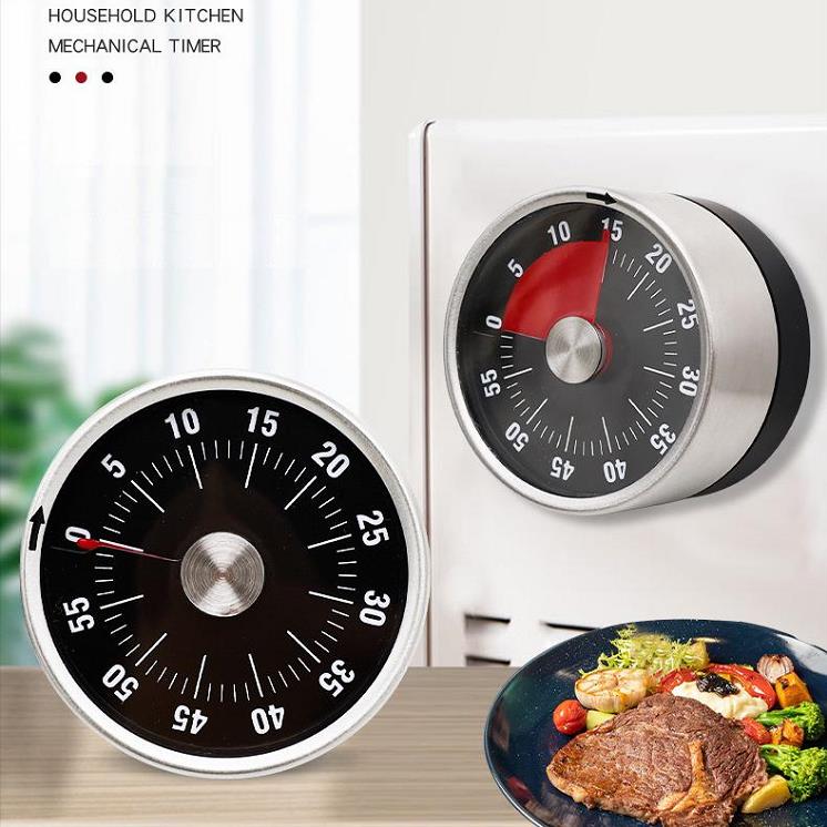 Timer analog pentru bucatarie BYONDSELF®, Cu functie de adsorbtie ...