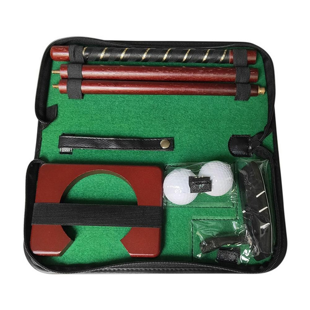 Set golf interior, exterior, crosa aluminiu, 2 mingi - eMAG.ro