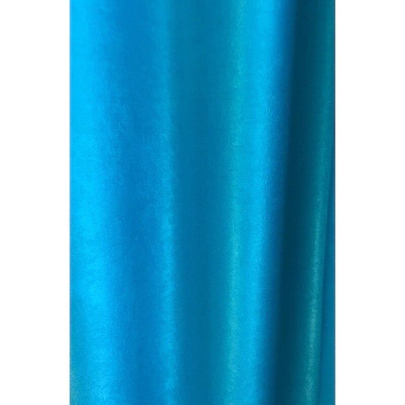 Set de 2 draperii "SOFT" turcoaz 400x245 cu rejansa - eMAG.ro