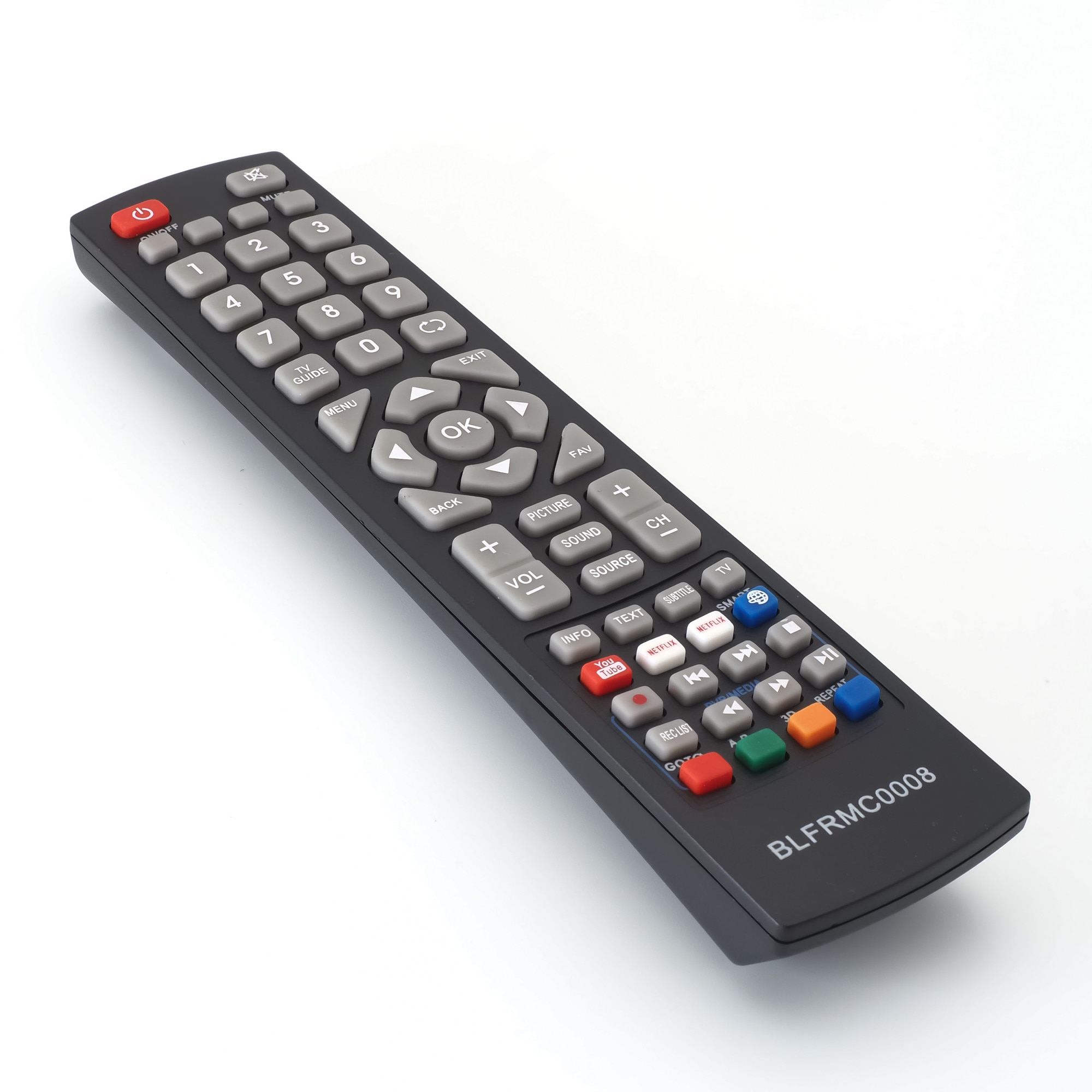 Telecomanda pentru TV, Compatibila Blaupunkt, BLF RMC 0008, Netflix ...