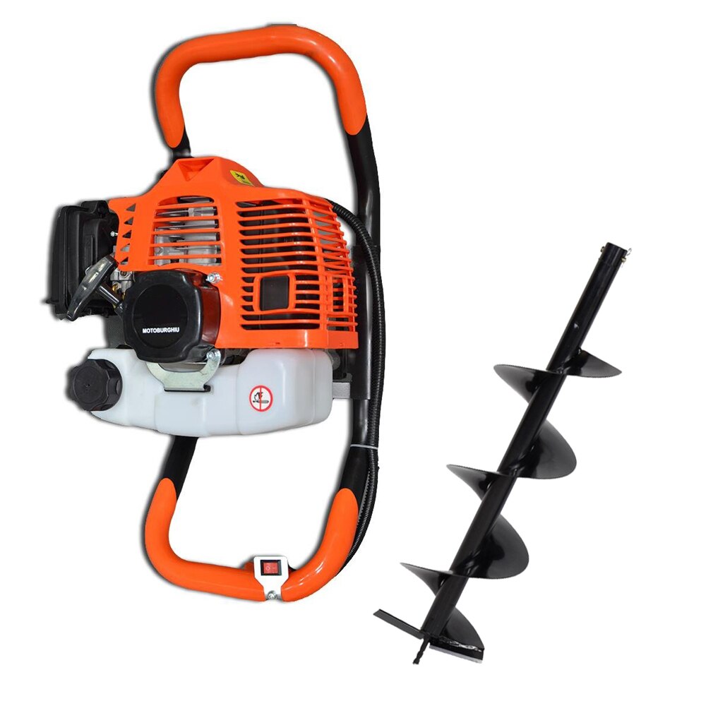 Motoburghiu DELINY cu Burghiu 100 x 800 mm Inclus, putere 3.5kW, 9000 ...