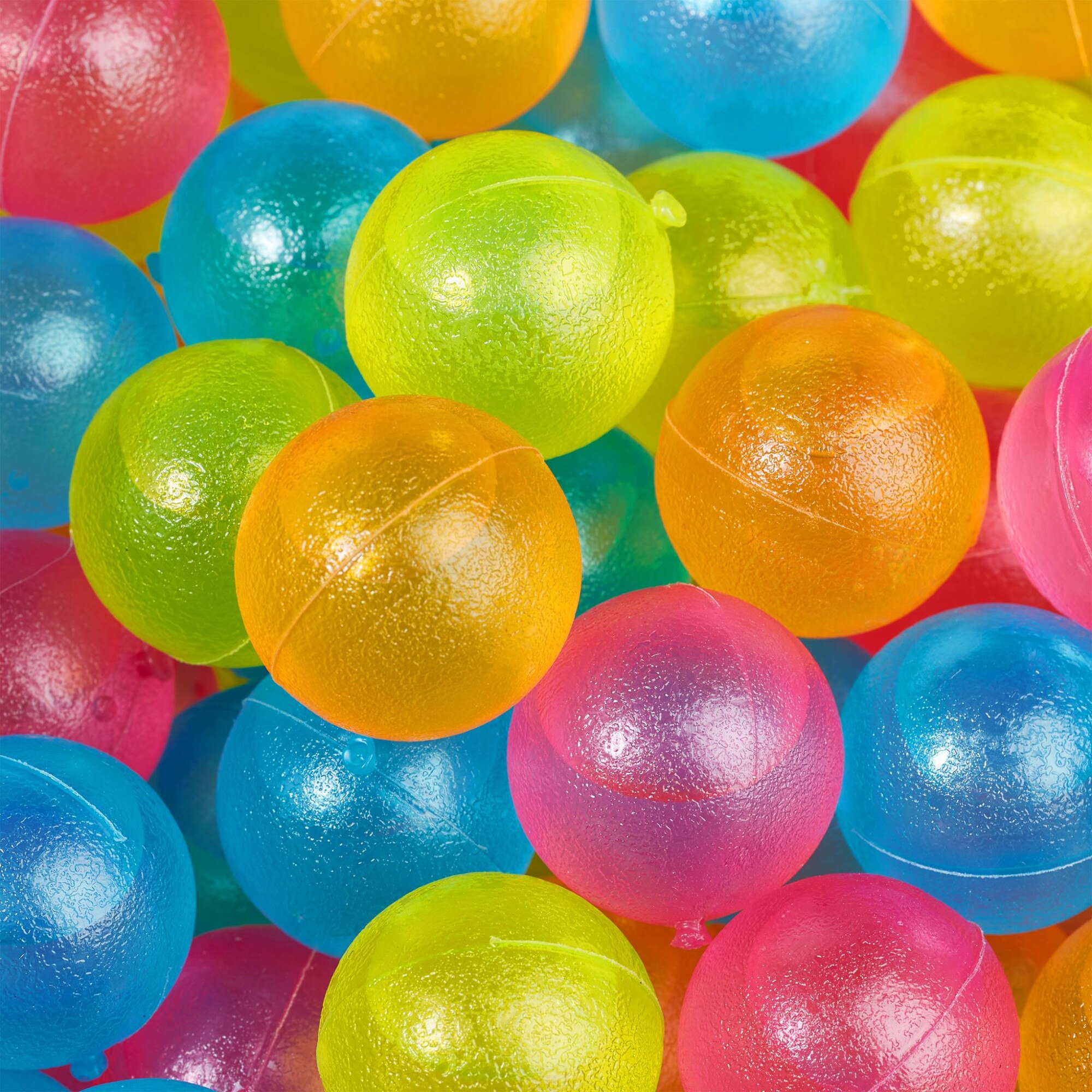 Set 100 cuburi de gheata reutilizabile, multicolore, Relaxdays - eMAG.ro