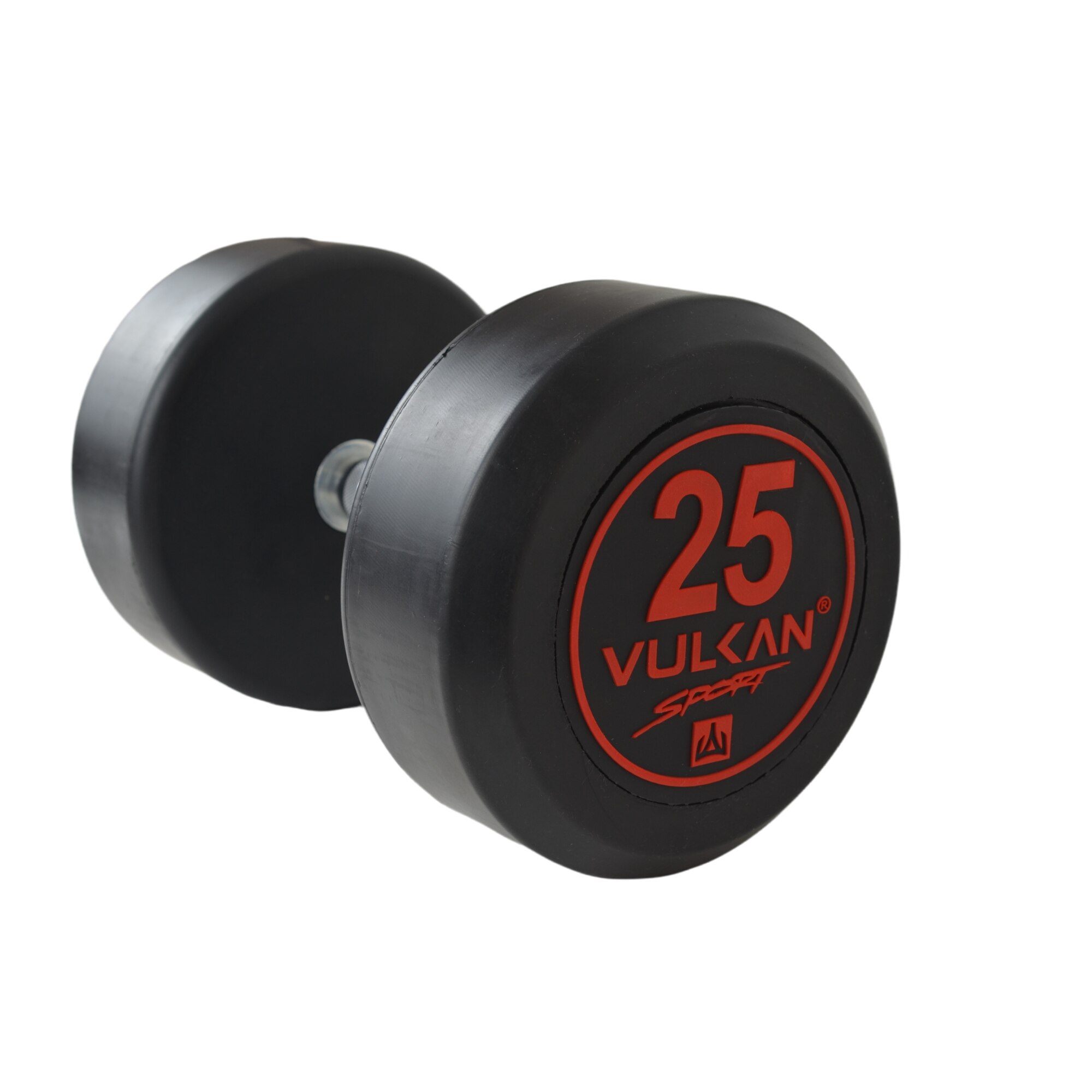 Gantera Cauciucata profesionala Vulkan Sport® 25 kg - eMAG.ro