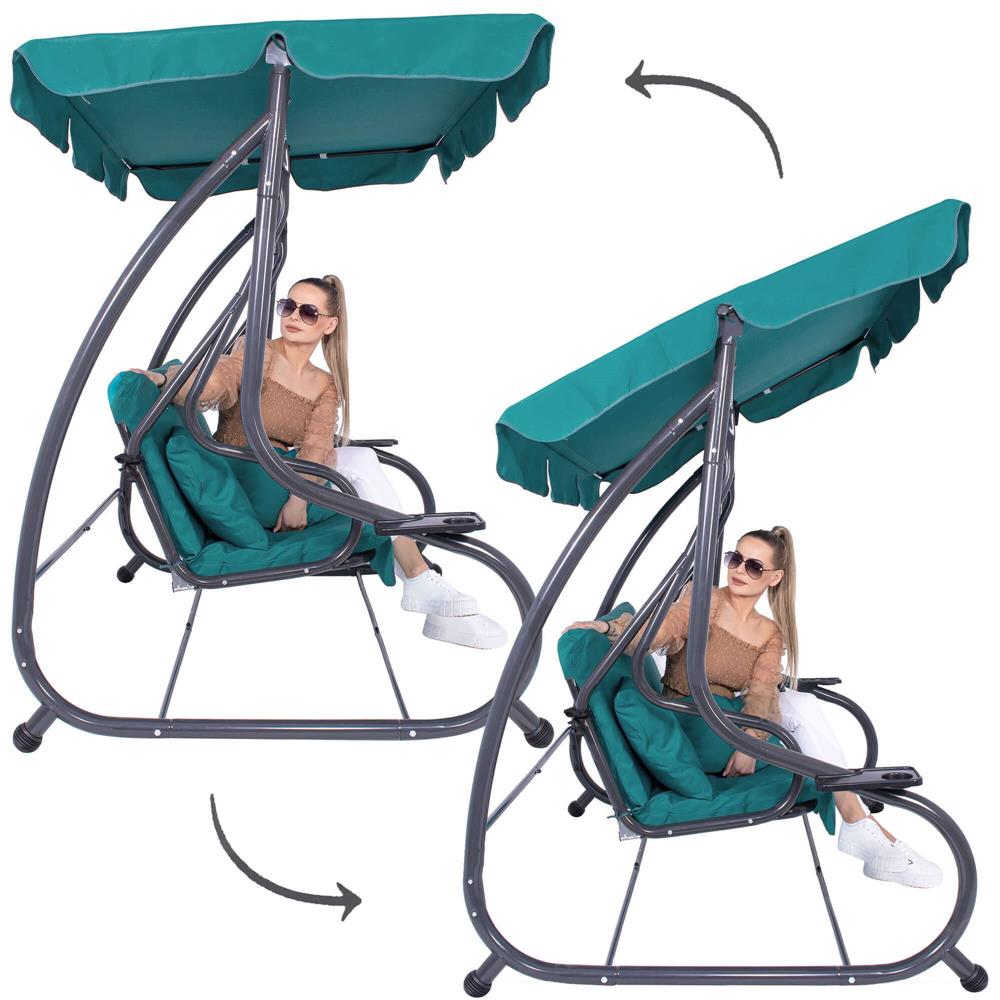 Balansoar leagan pat 3 persoane Sersimo Sardinia, 280kg - eMAG.ro