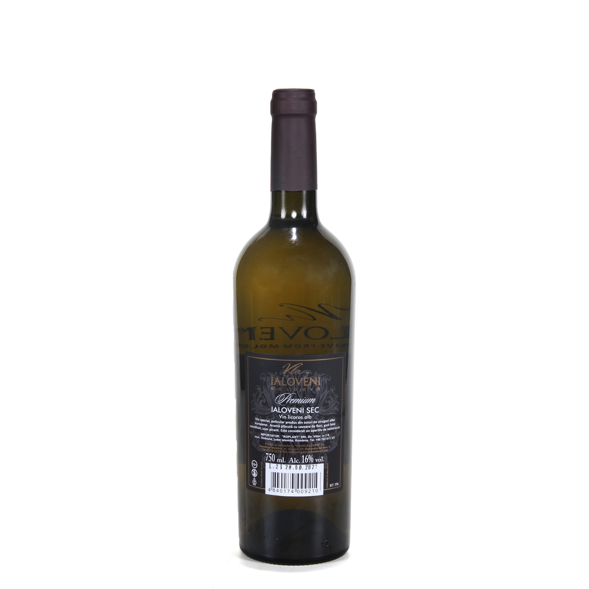 Vin alb, Solera 2019, Vinaria Ialoveni, sec, 0.75L, 16% - eMAG.ro