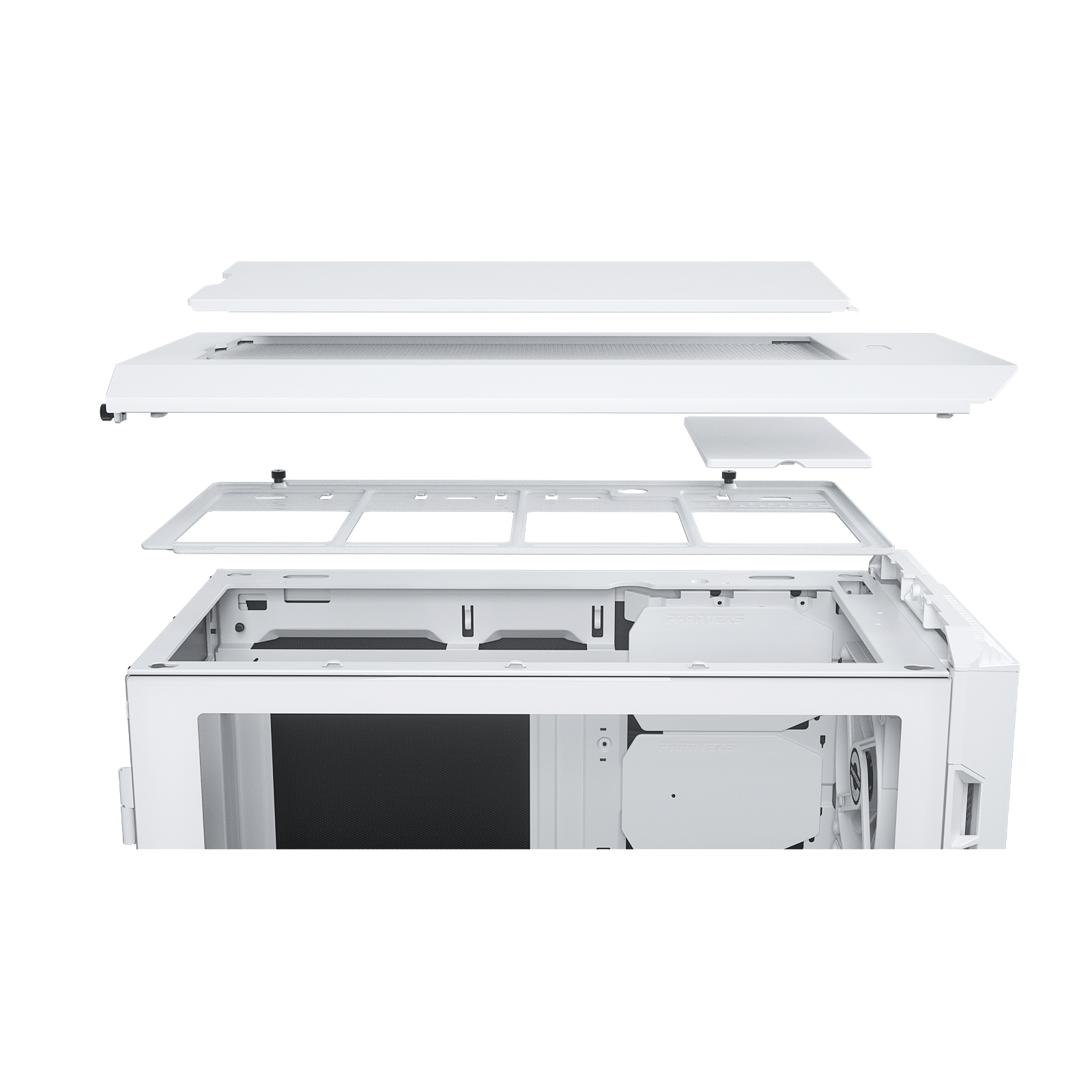 Carcasa, PHANTEKS, Eclipse P600S Silent Matt, Alb - eMAG.ro